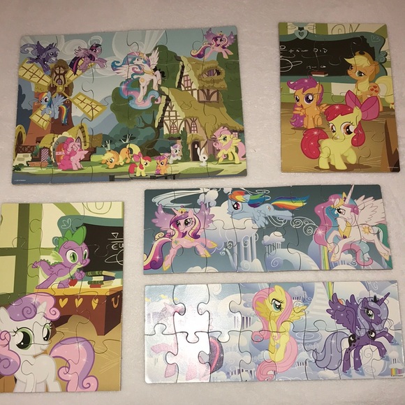 Hasbro | Toys | My Little Pony Puzzles | Poshmark